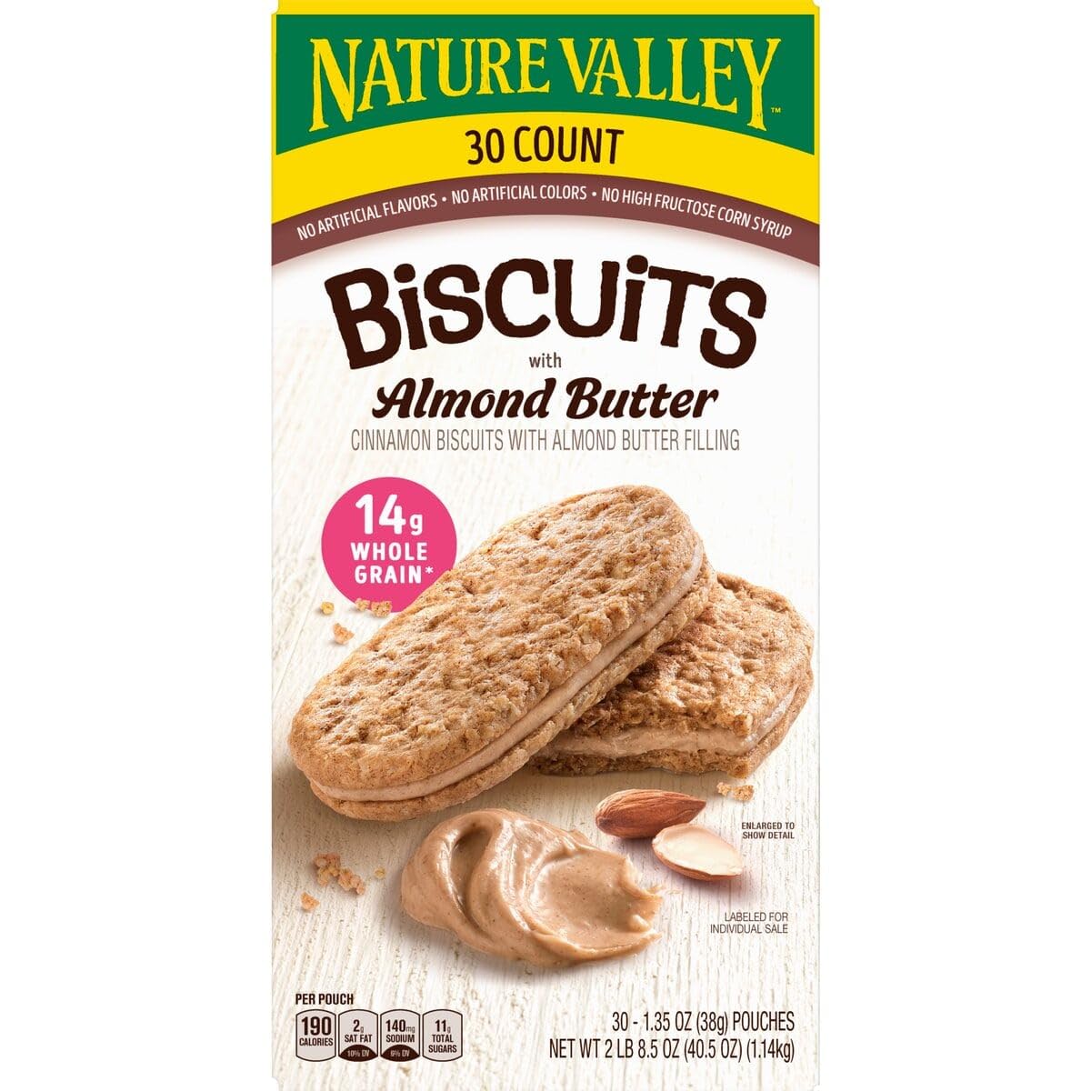 Nature Valley Biscuits with Almond Butter - Sunu American Store Dakar ...